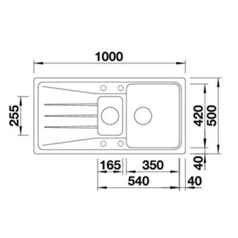 Blanco SONA 6S Anthracite Granit Eviye | 519680