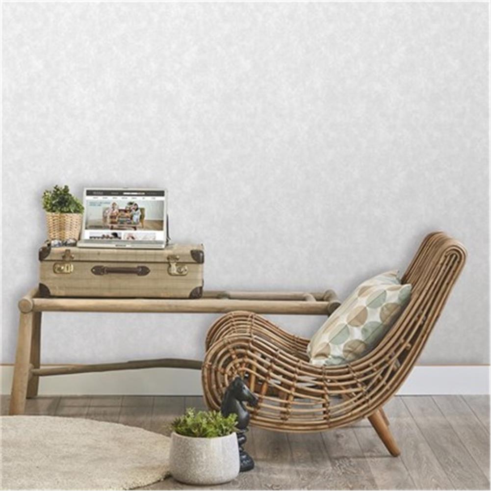 Duka Beyaz Gri Dokulu Duvar Kağıdı | DK.13152-1