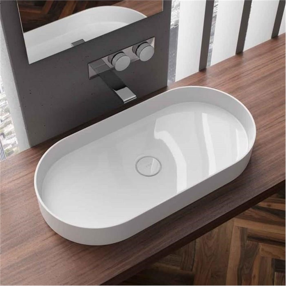 VitrA Memoria Oval Çanak Lavabo 80 cm | M58000002000
