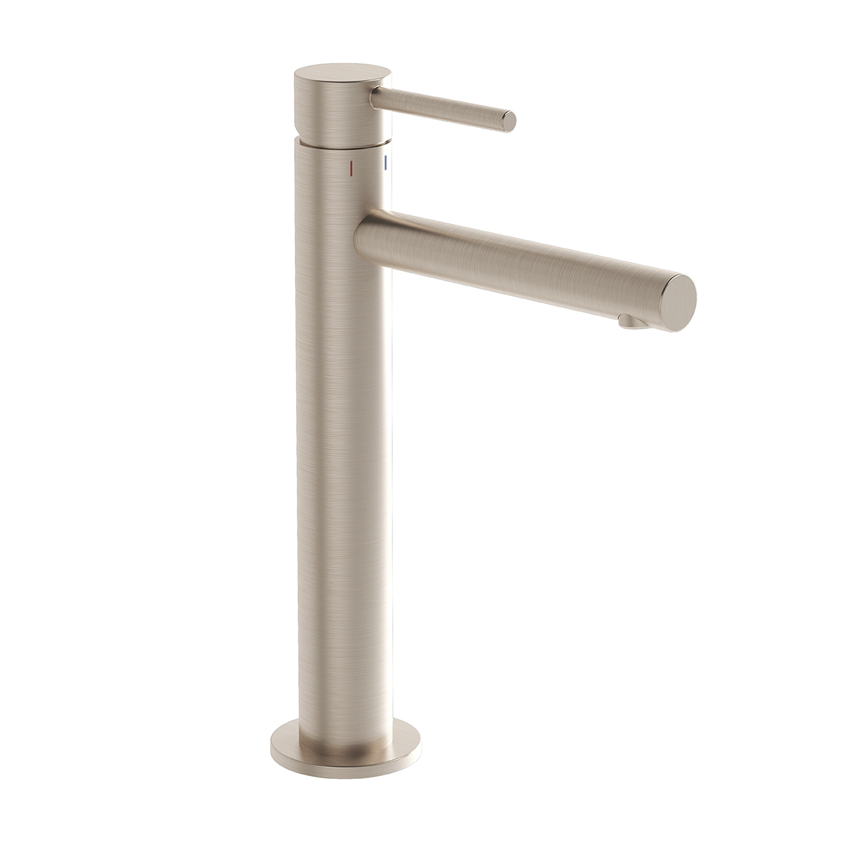 VitrA Origin Yüksek Lavabo Bataryası Fırçalı Nikel A4255734