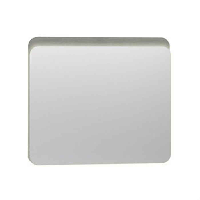 Vitra Nest Trendy Aydınlatmalı Ayna 80 cm Gri Dokulu Ahşap | 56164