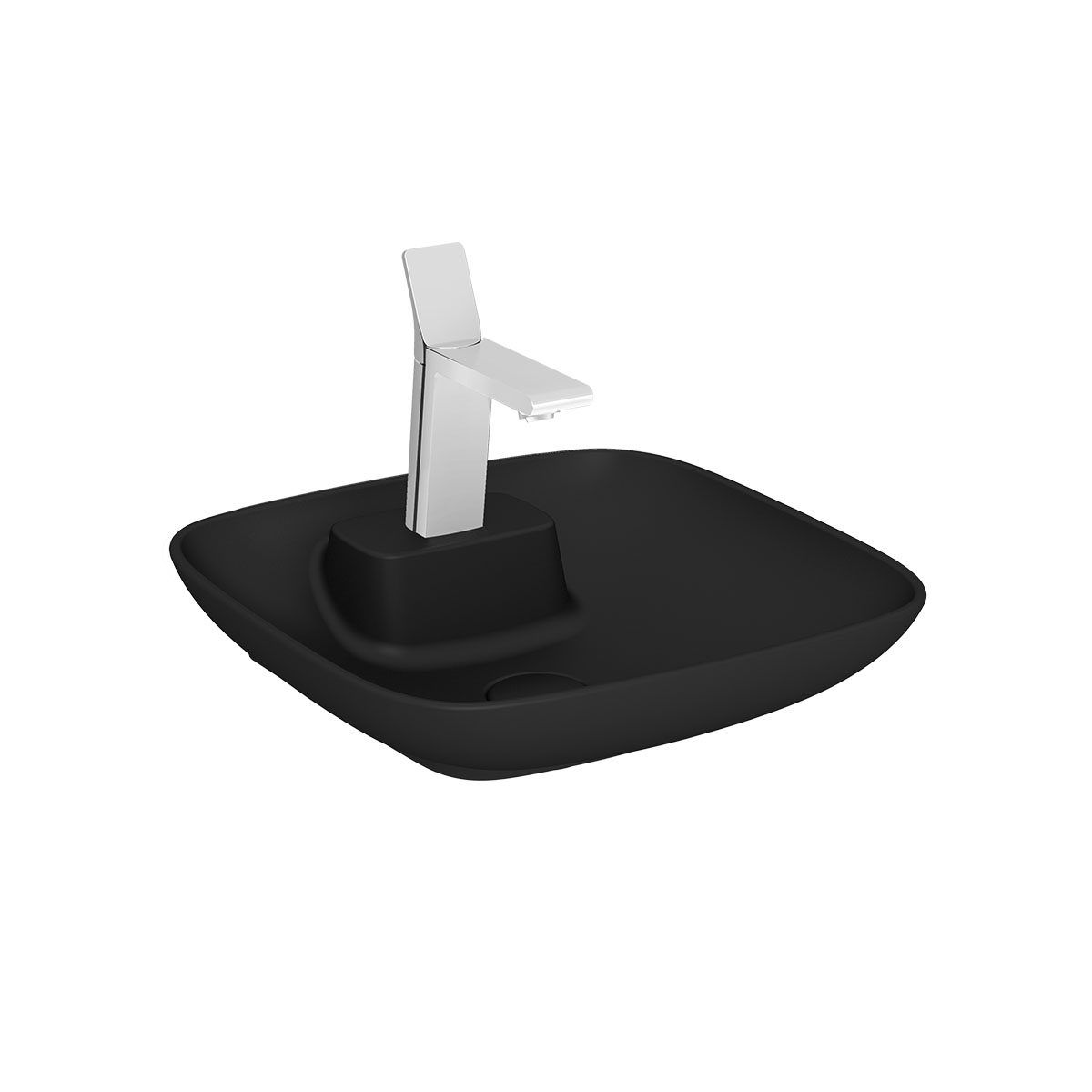 VitrA Memoria Çanak Lavabo Mat Siyah 5887B483-0041