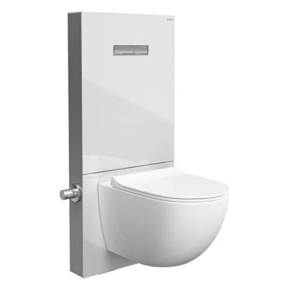 VitrA Vitrus Duvar Önü Cam Rezervuar Beyaz 770-5770-01